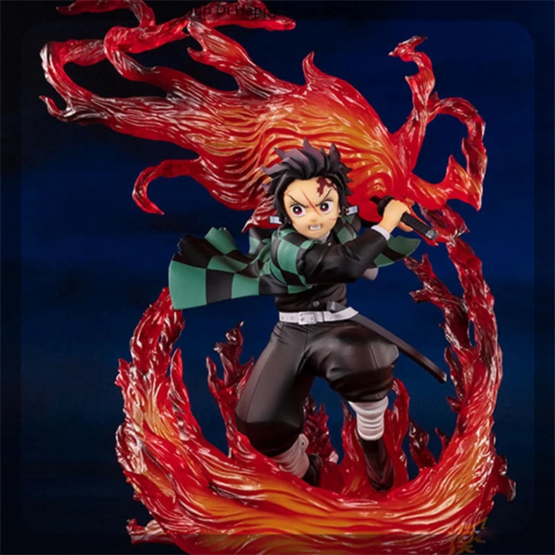 Figura de 21cm de Kamado Tanjirou Demon Slayer PVC ENVIO GRATIS ...