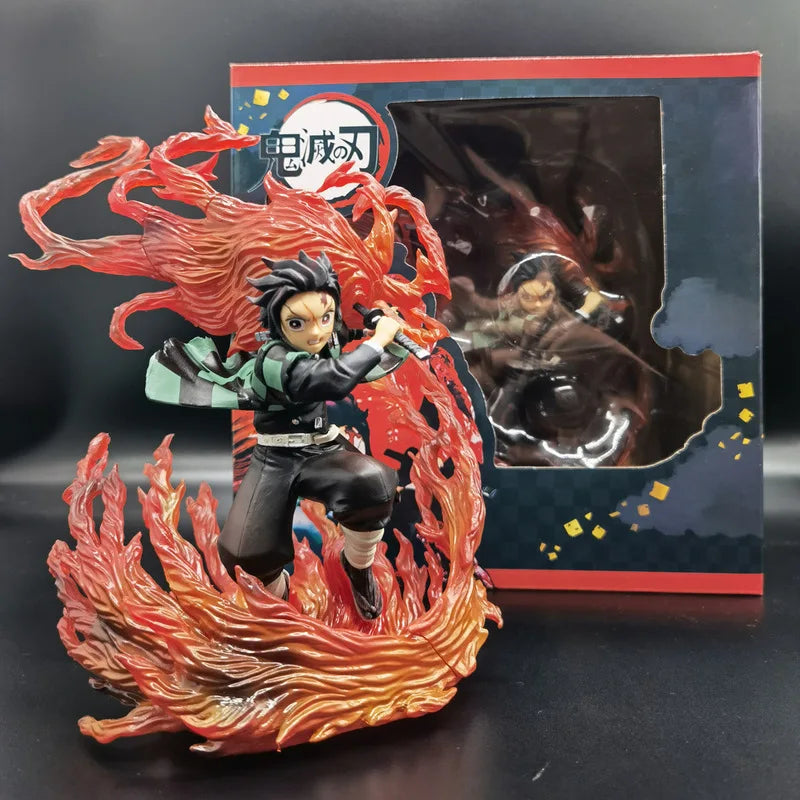 Figura de 21cm de Kamado Tanjirou Demon Slayer PVC ENVIO GRATIS ...